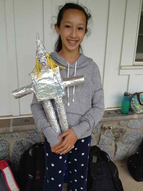 Creating Tin Men to Explore Surface Area Project | I Speak Math