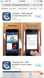 TinyScan – PDF Scanner App for Smartphones and iPad | I Speak Math