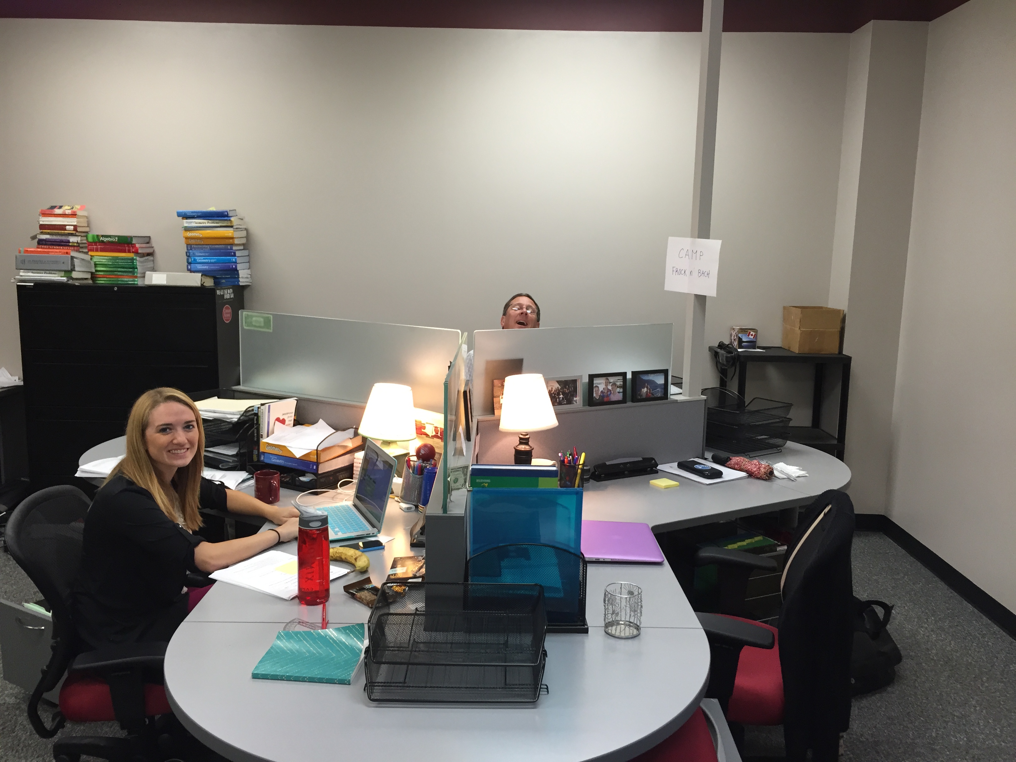 No Classroom – Our New Math Office | I Speak Math