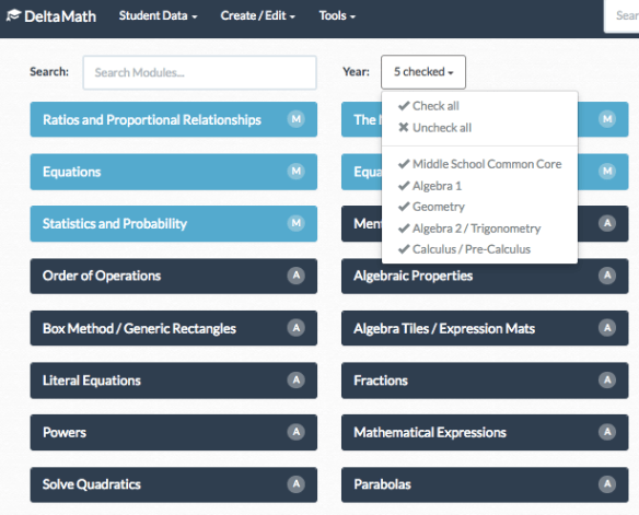 My Favorite: Delta Math | I Speak Math