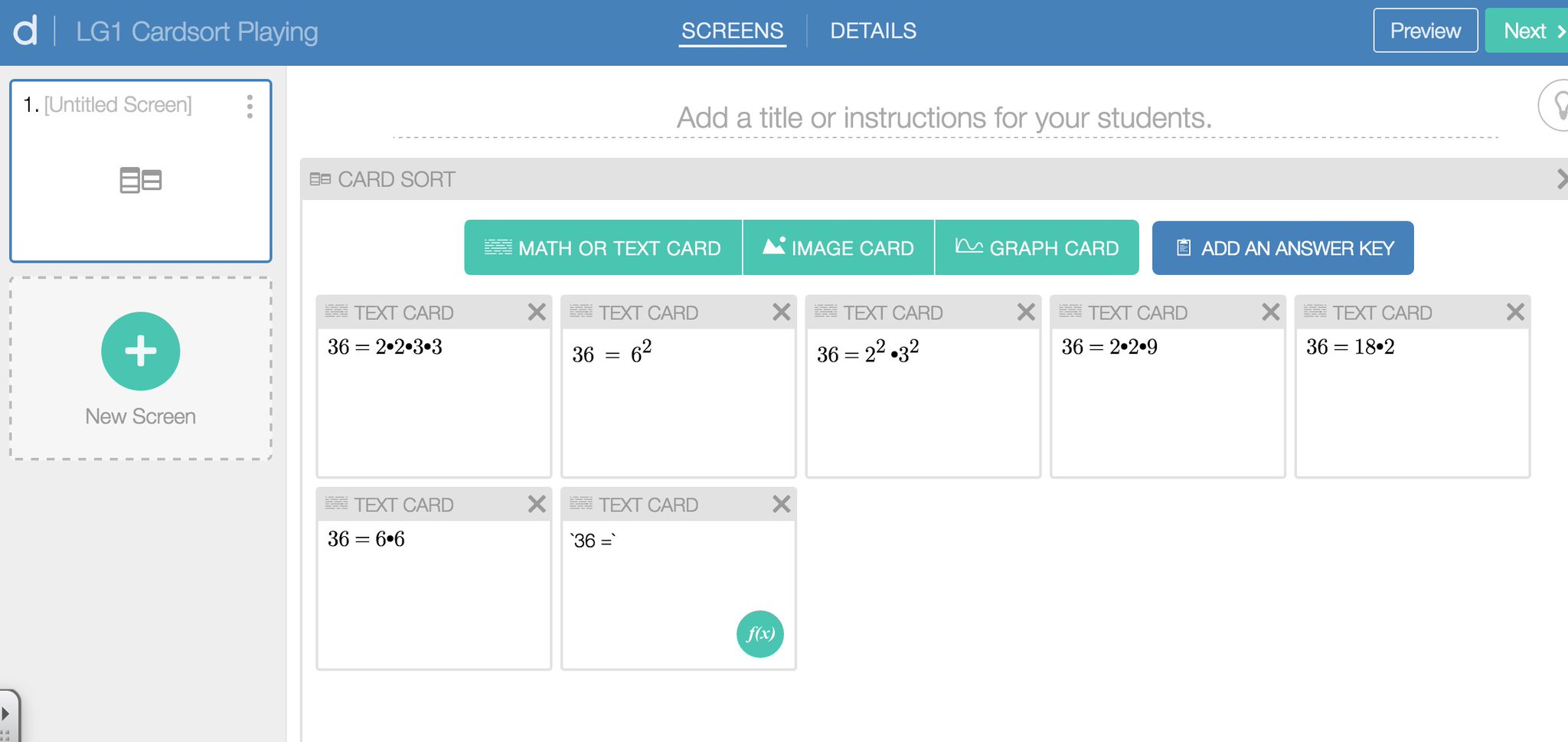 Create Custom Card Sorts and Marble Slides in Desmos! | I Speak Math